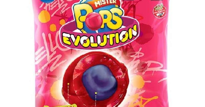 CHUPETIN MISTER POPS EVOLUTION CEREZA X 24 UNIDADES x 1