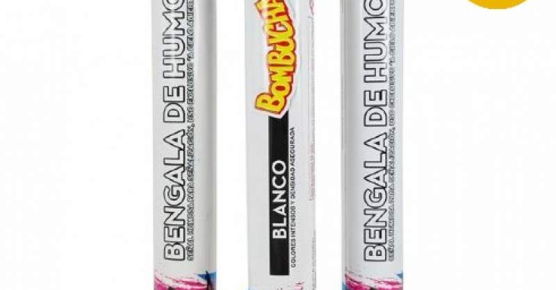 BENGALA DE HUMO BLANCO BOMBUCHA x 1